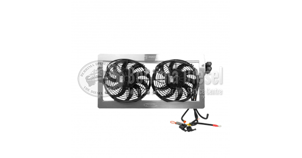 PWR twin Thermo Fan Kit (Toyota Landcruiser 70/200 Series V8 Twin ...